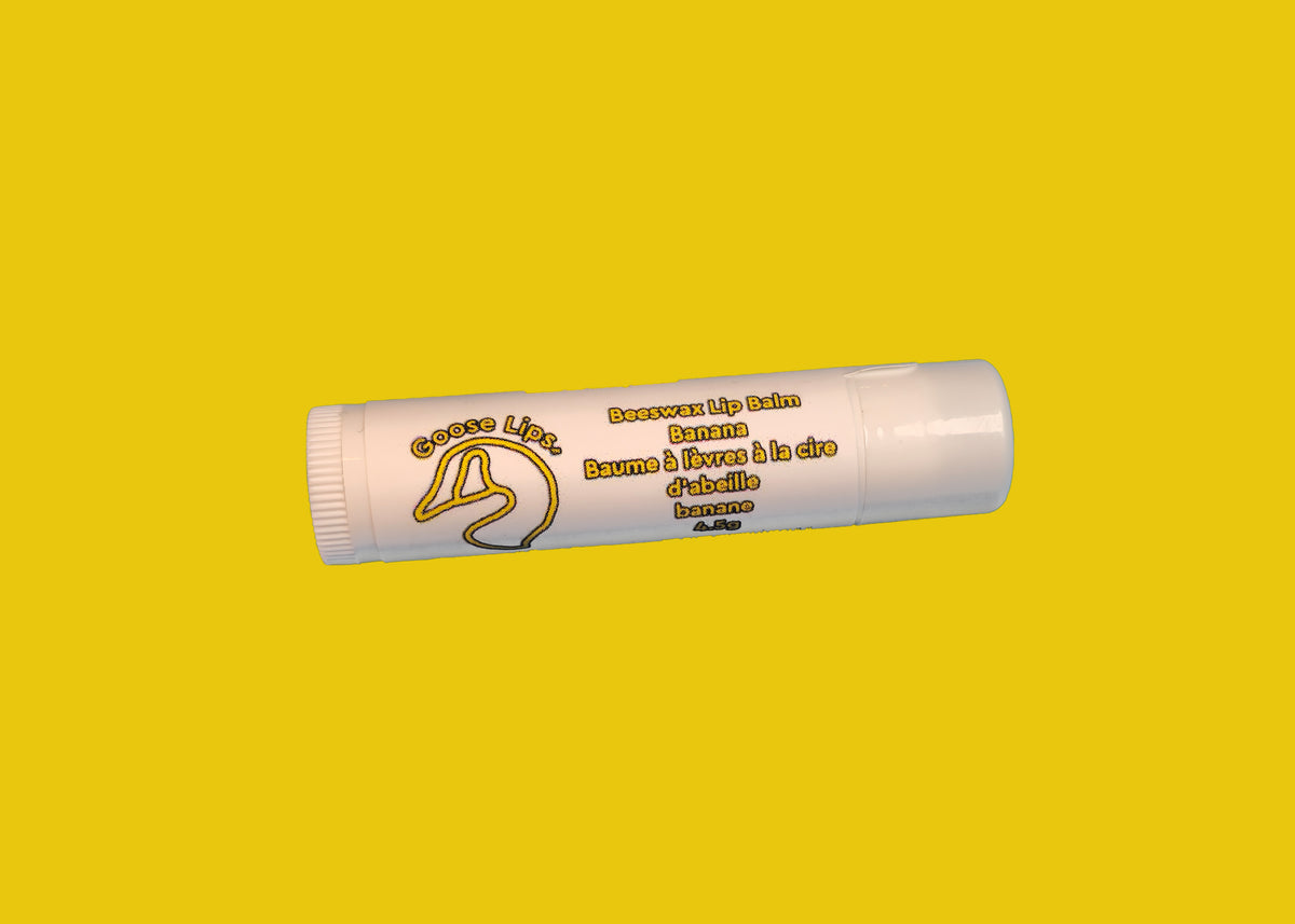Goose Lips Lip Balm Banana – GooseLips