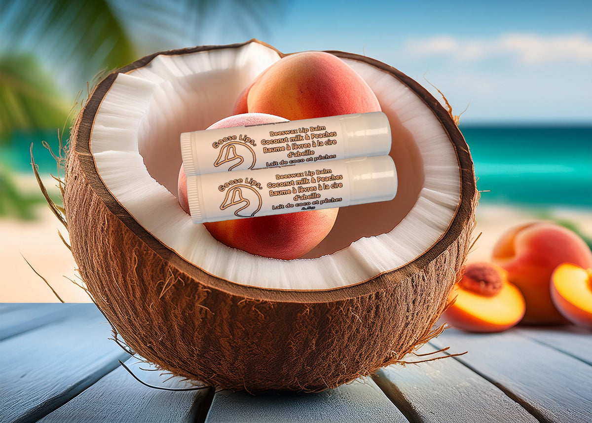 Coconut Milk and Peaches 2 pack – GooseLips